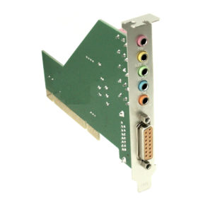 PCI Sound Card 6CH & Game Port – Gold Touch