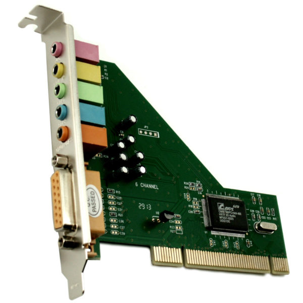 PCI Sound Card 6CH & Game Port – Gold Touch
