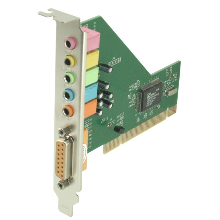 PCI Sound Card 6CH & Game Port – Gold Touch