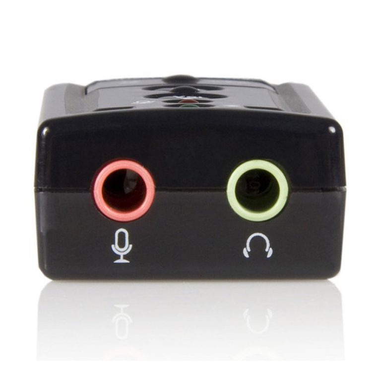 External USB To 7.1 Sound Card – Gold Touch