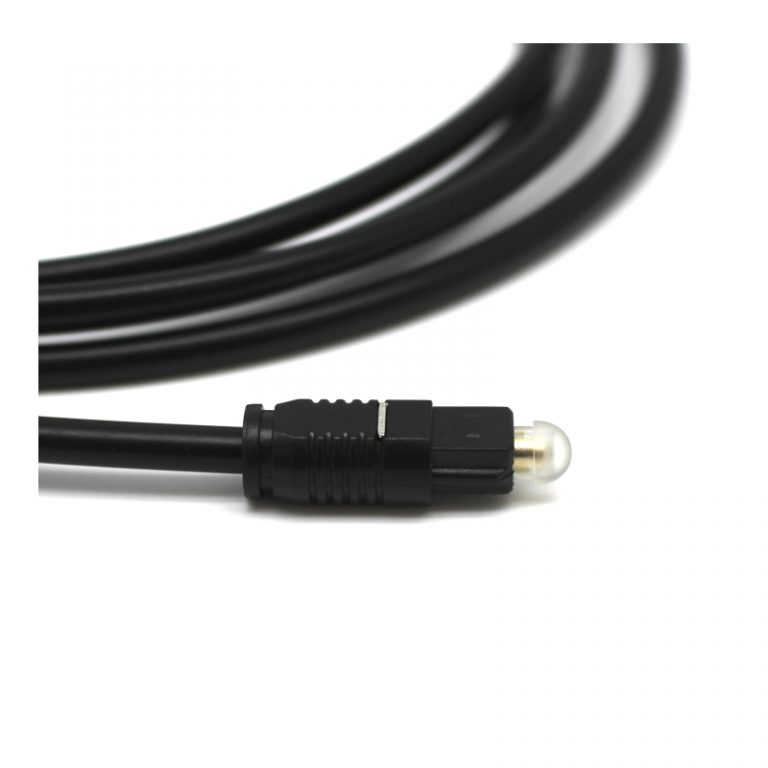 Digital Optical Fiber Audio Cable – 2m – Gold Touch