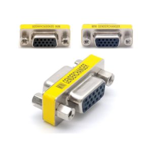 VGA Adapter Female To Female connector – Gold Touch
