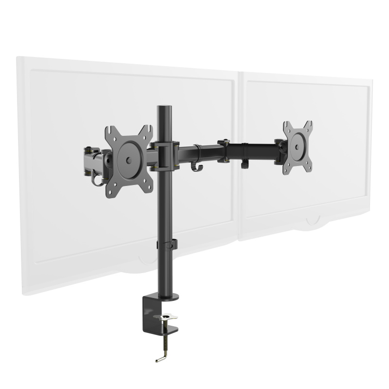 Dual Monitors Mount – Gold Touch